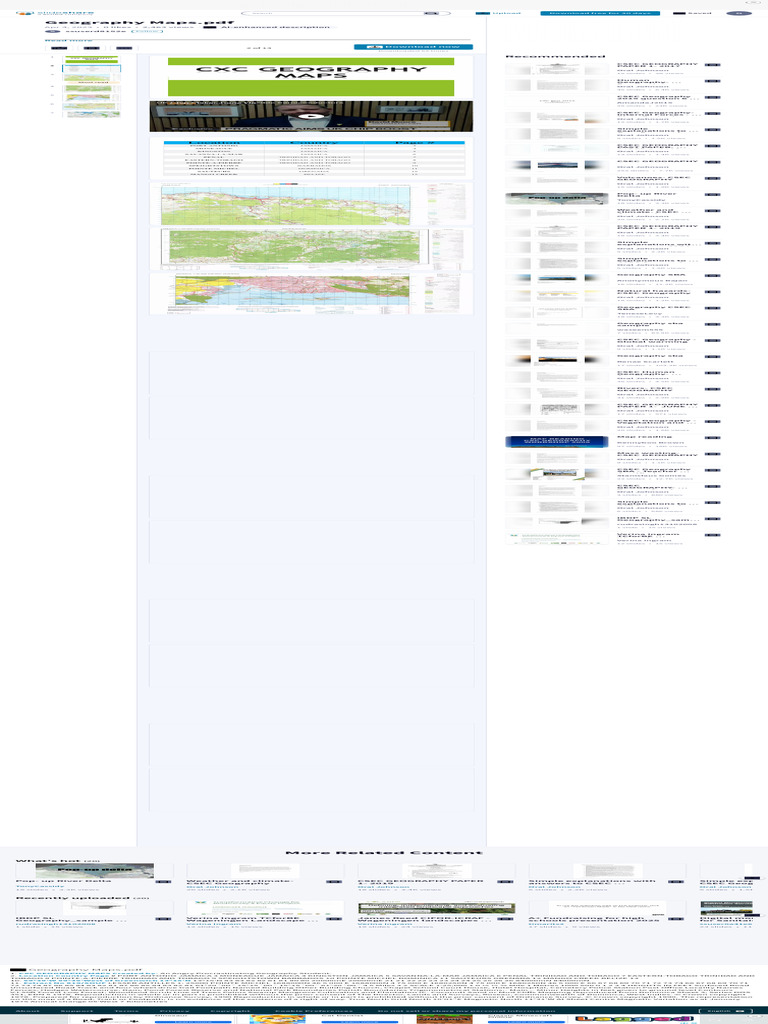Geography Maps.pdf 2 | PDF | Earth Sciences