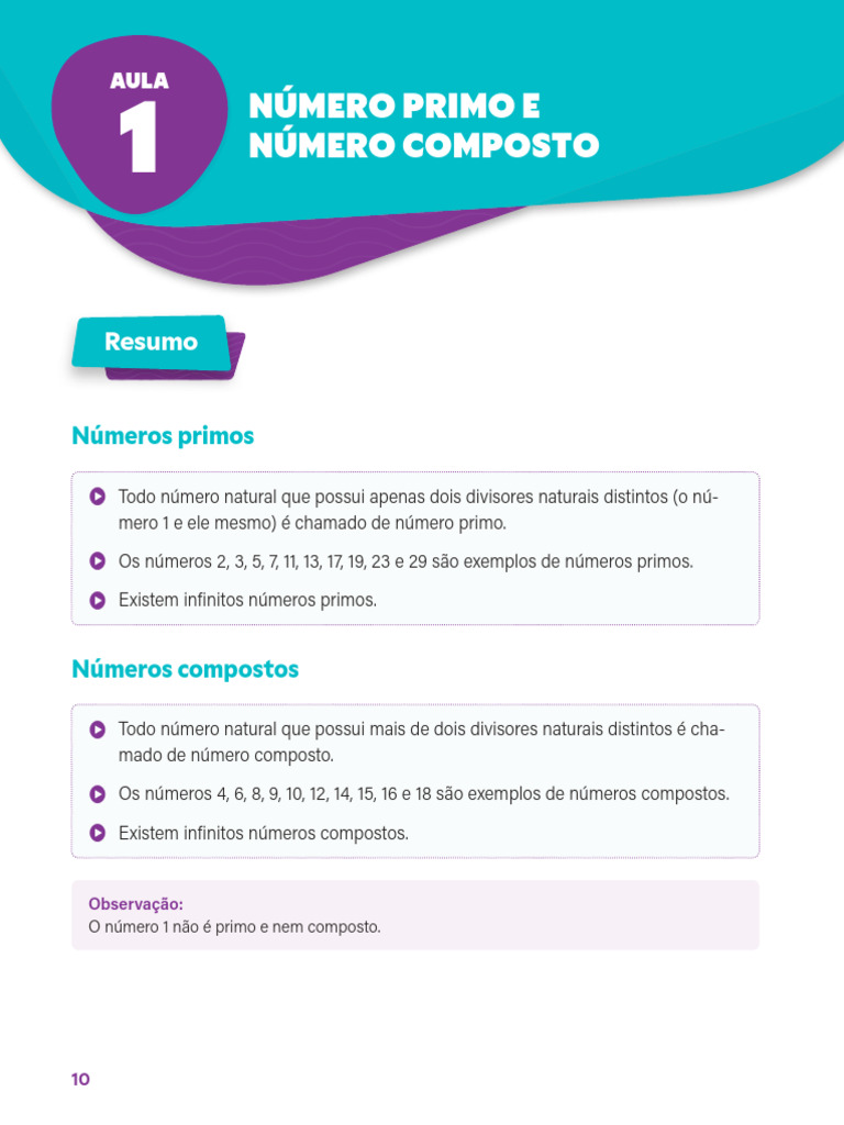AF - MAT - 07 - Exercícios Resolvidos - Parte1 | PDF | Número primo | Divisão (Matemática)