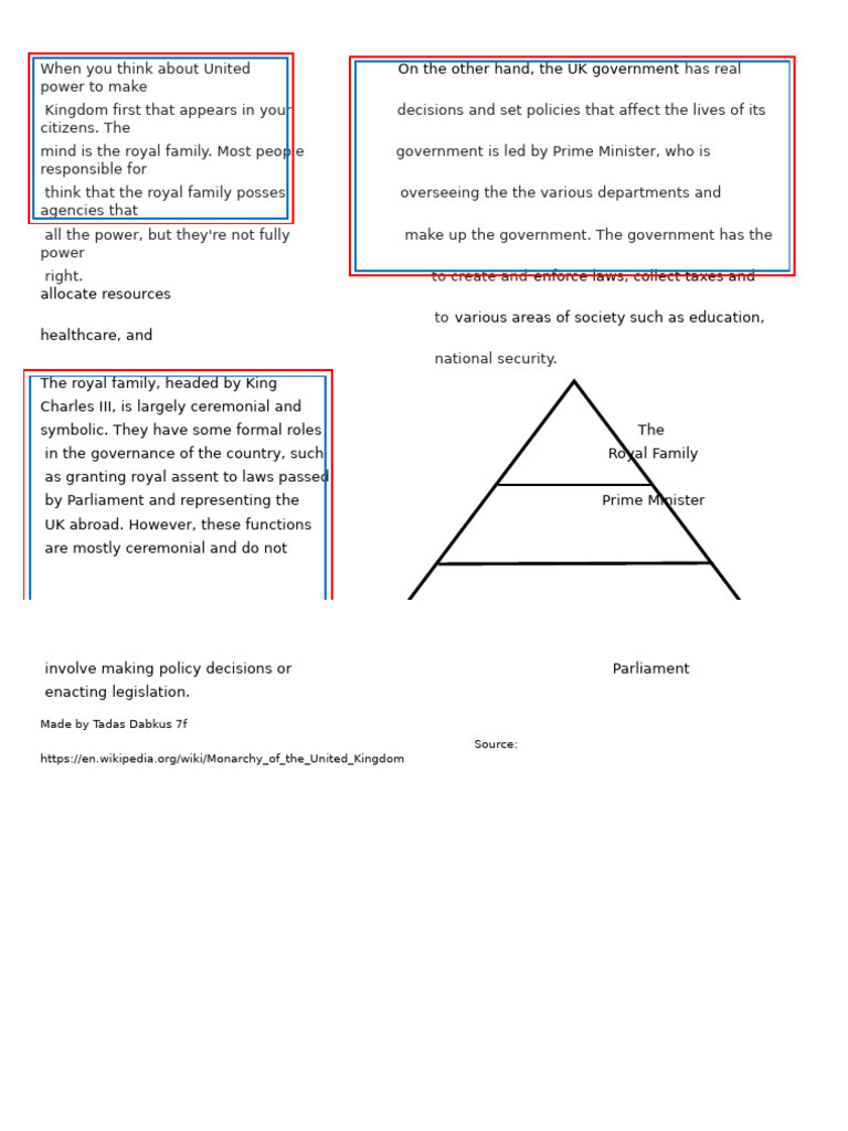 UK's Government | PDF