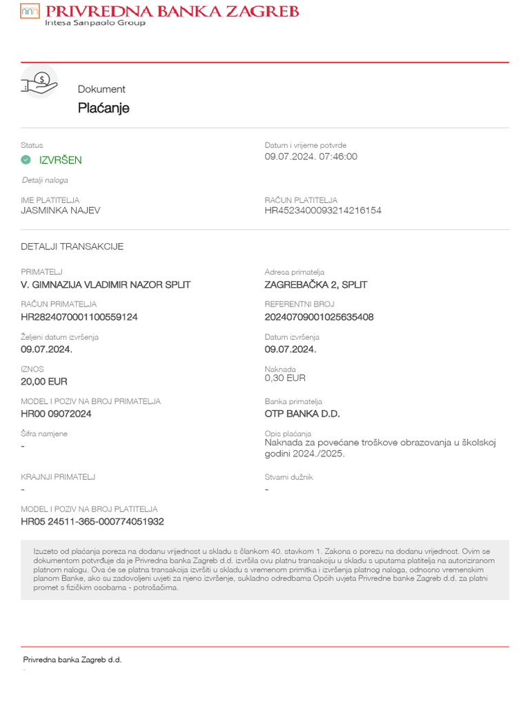 Potvrda-20240709001025635408 UPLATA 20 € | PDF