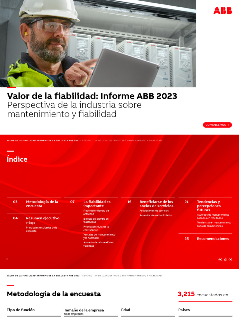 ABB Survey Report 2023 | PDF | Ingeniería de confiabilidad