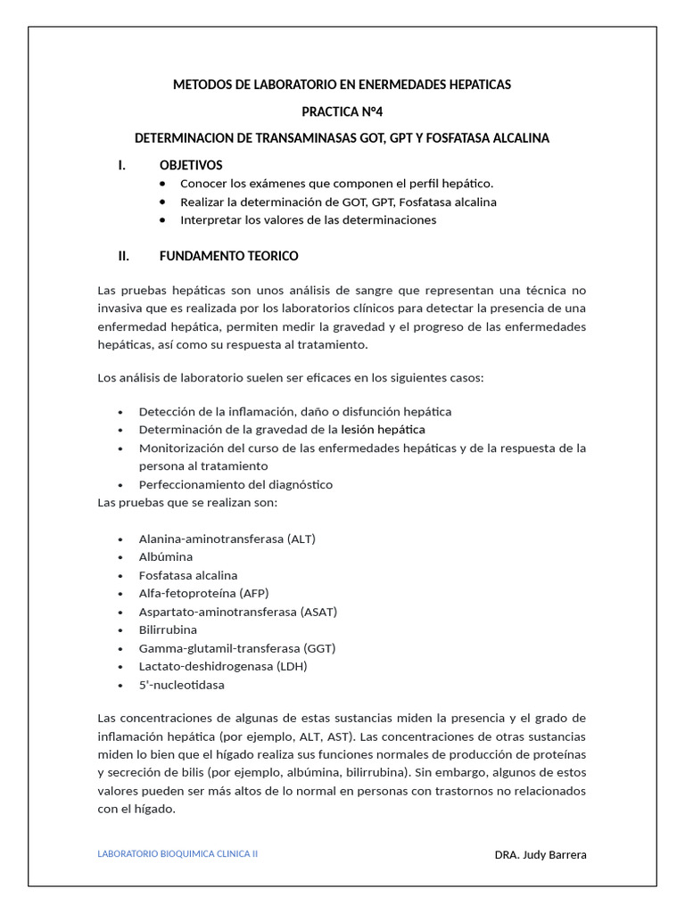 GGT Alta y Riesgo de Cáncer Pancreático | PDF | Transaminasa | Hepatitis