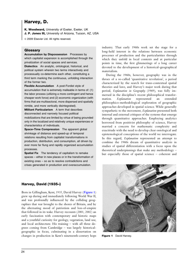 Key Concepts in David Harvey's Geography | PDF | Marxism | Capitalism