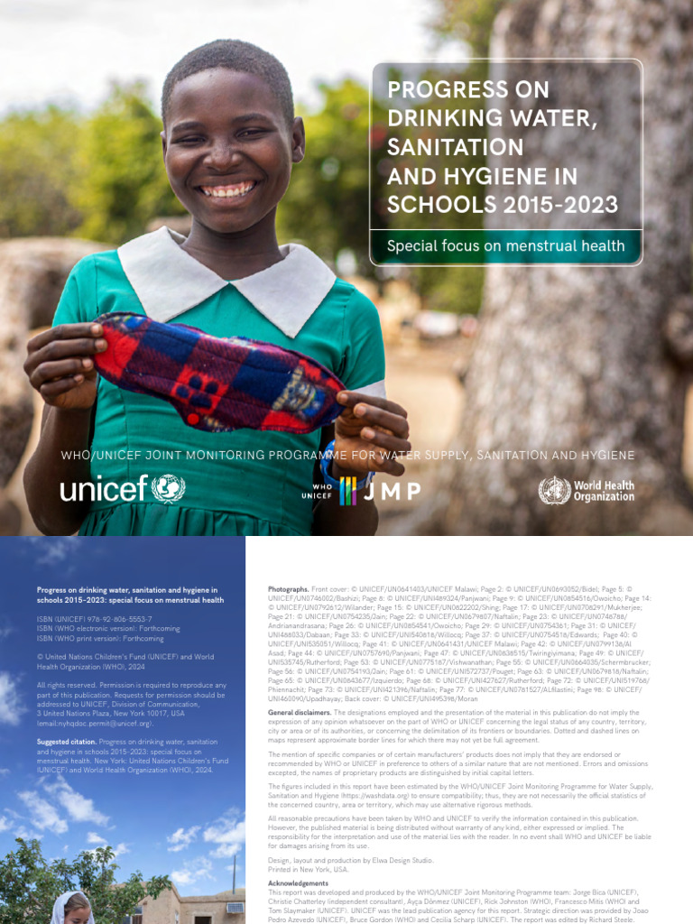 WASH in Schools: 2015-2023 Report | PDF | Wash | Sanitation