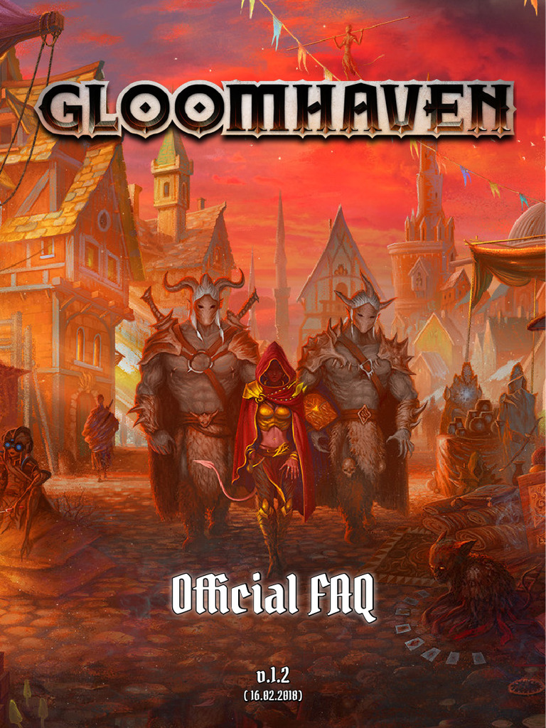 Gloomhaven 2nd Edition Official FAQ | PDF | Curse