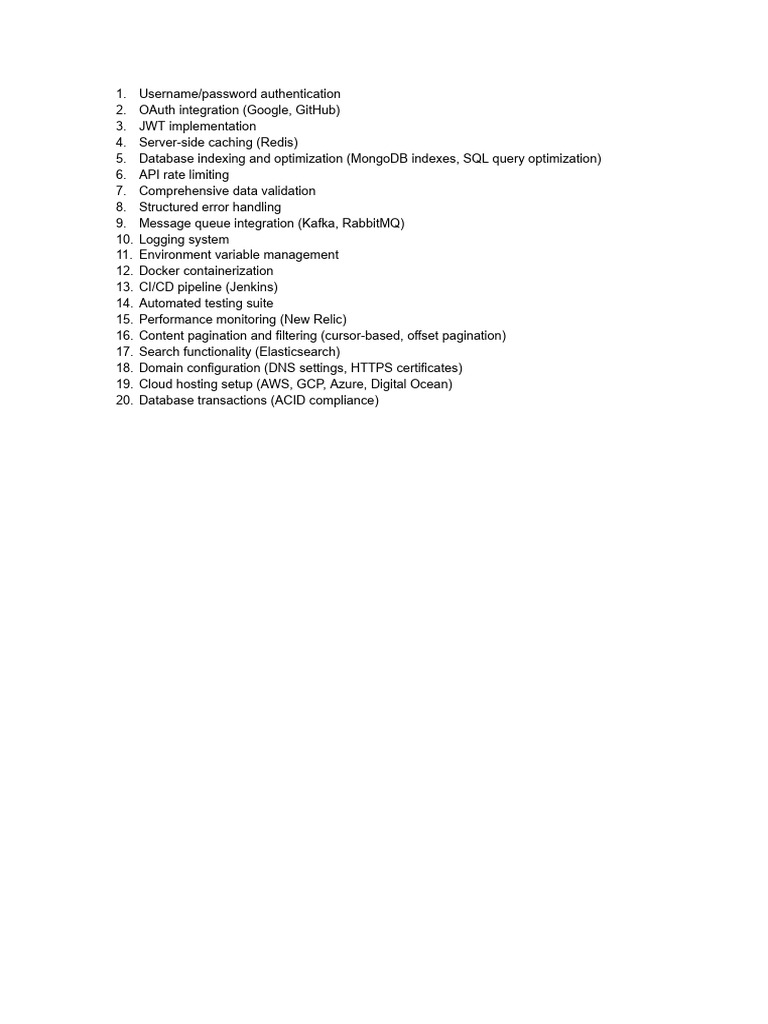 Web Development Project Checklist | PDF Web Development Project Checklist | PDF