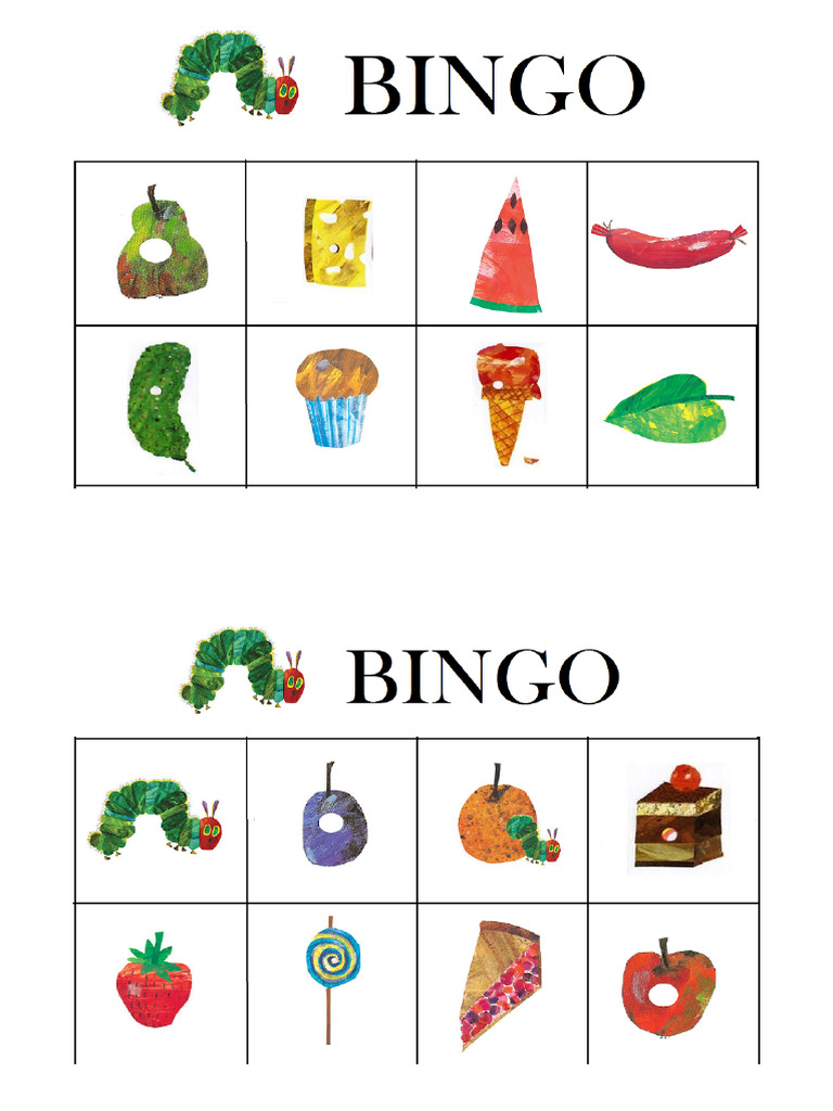 Bingo The Very Hungry Caterpillar | PDF