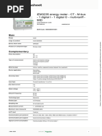 Product Datasheet - IEM3255 | PDF | Electricity | Manufactured Goods