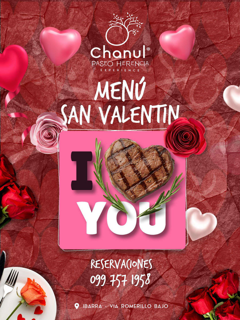 Menú San Valentin Ib | PDF