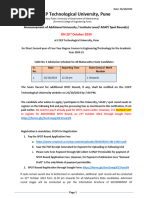 B.Tech - Spot Round 23 Oct 2024 B.Tech - 2 | PDF