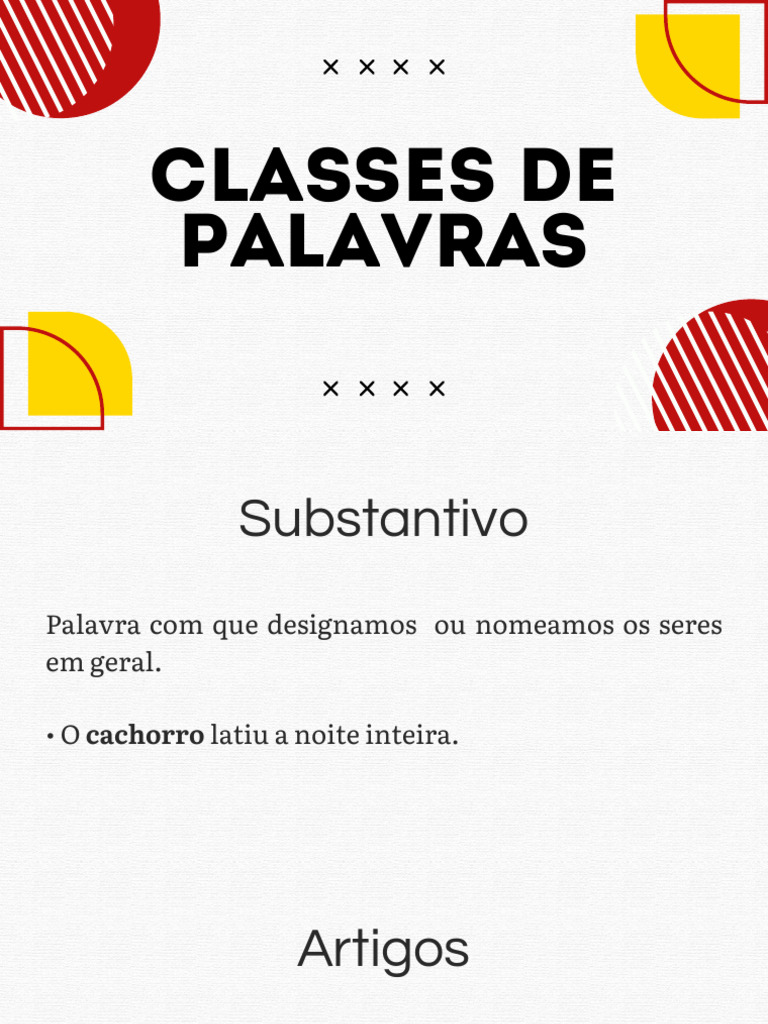 classes de palavras.pdf | PDF