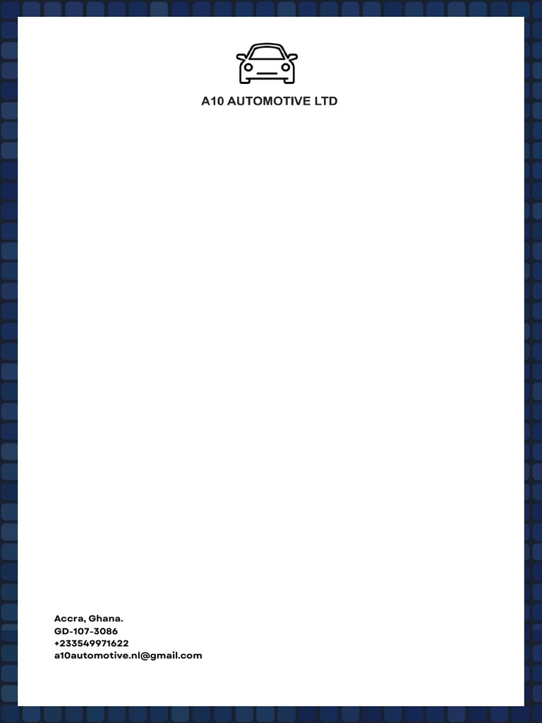Blank Letterhead | PDF