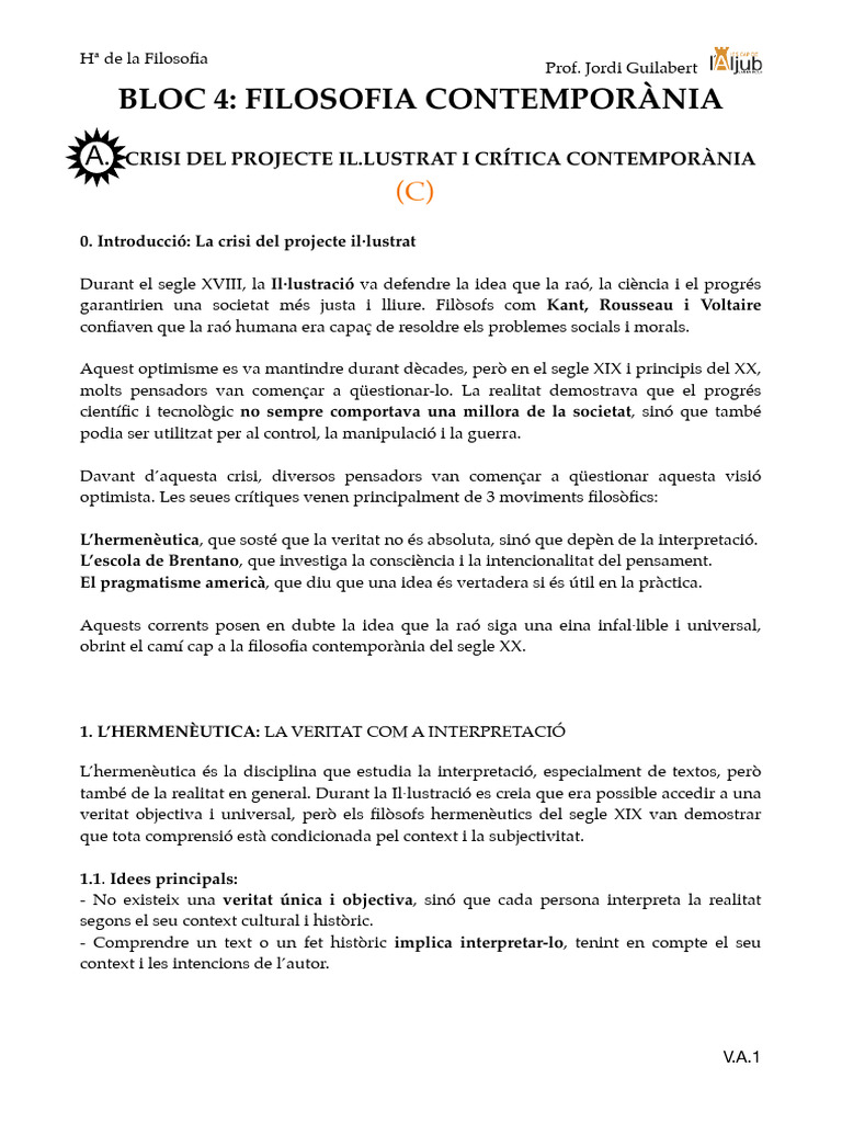 Filo Cont 1 | PDF