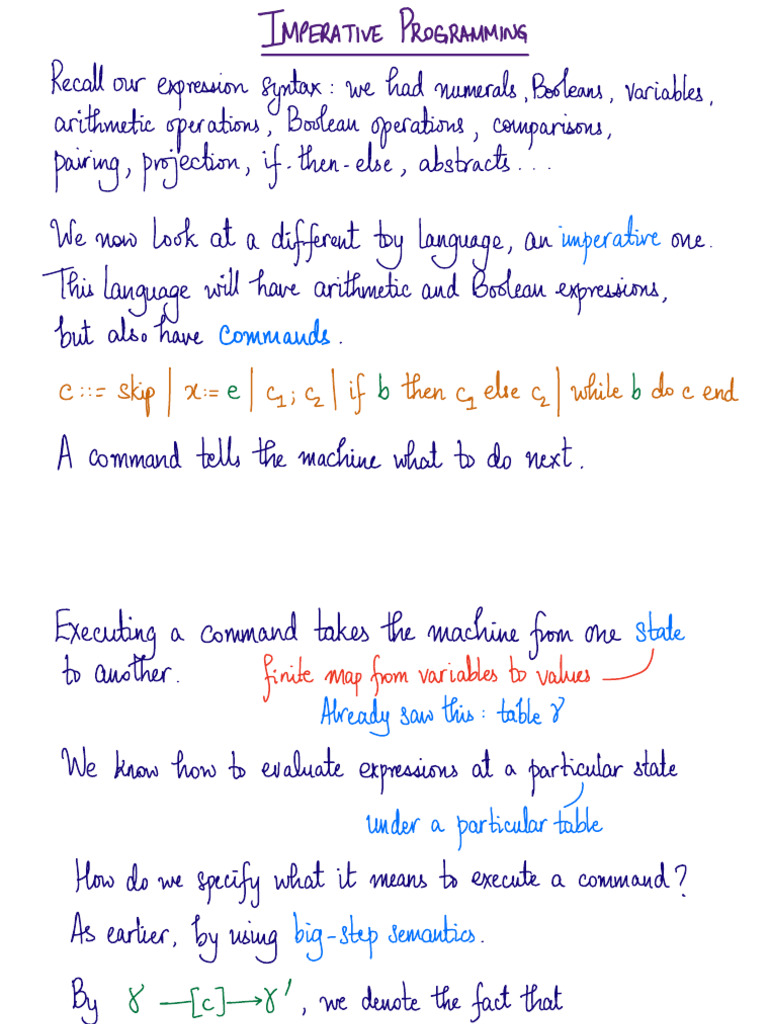 L18 - Imperative Programming | PDF