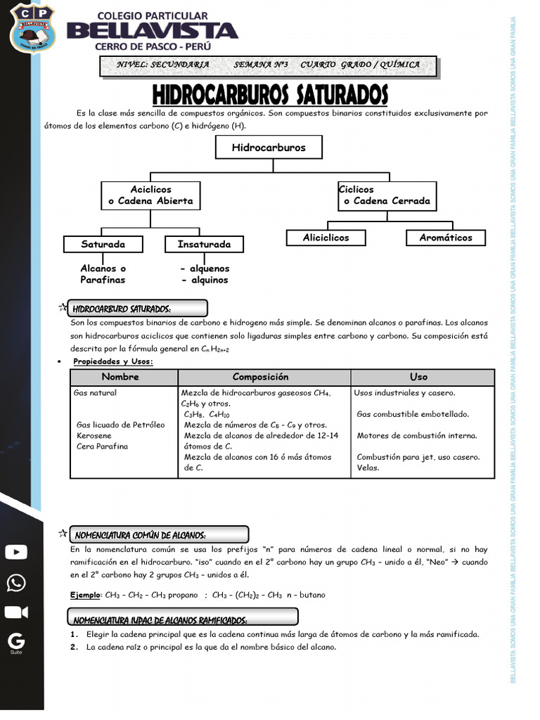 1-Clorobutano y su Nomenclatura | PDF | Hidrocarburos | Alcano