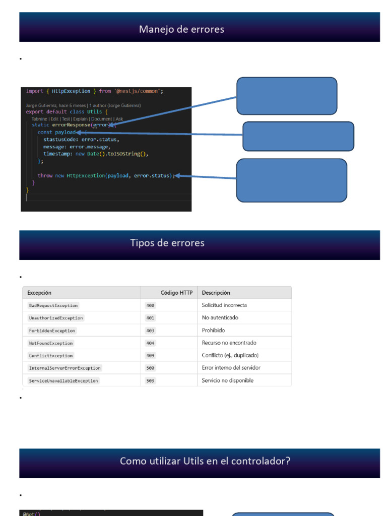 Manejo de Errores Con Utils | PDF | Informática | Ciencias de la ...