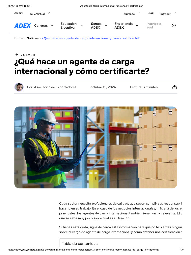 Como Volverme Agente de Carga Internacional | PDF