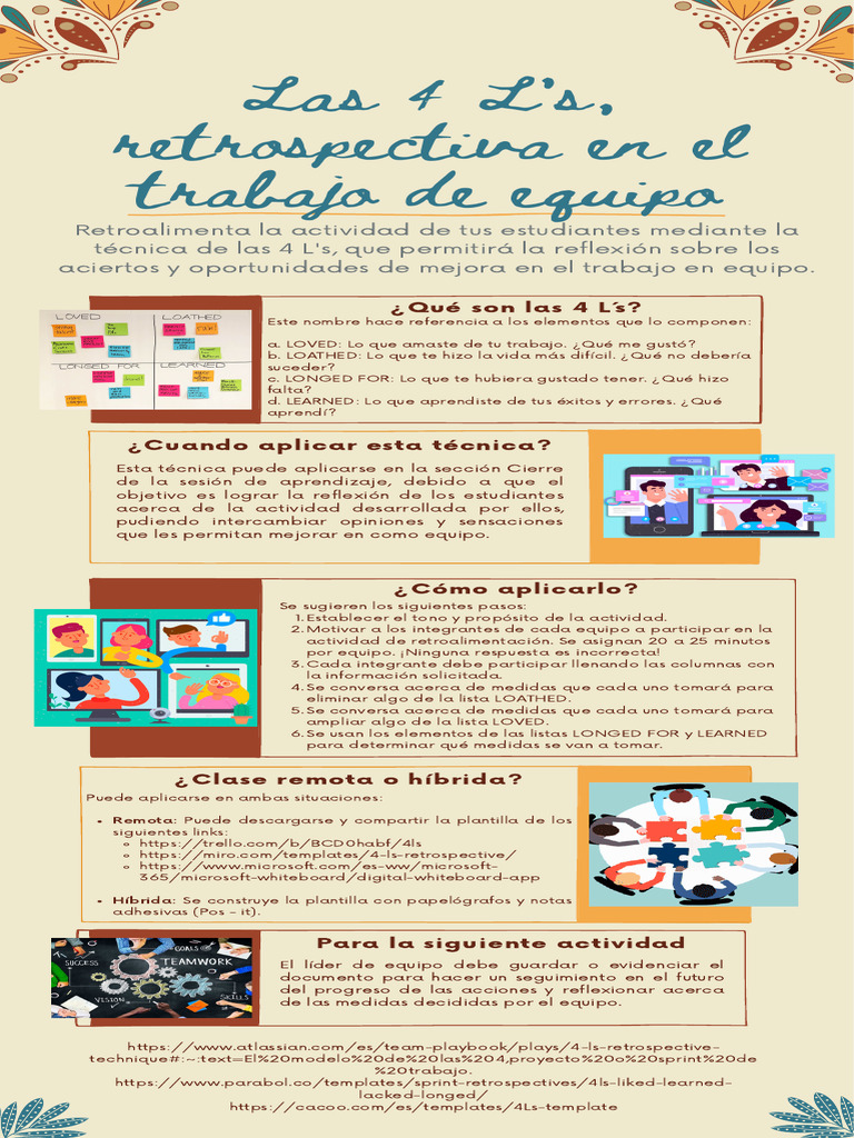 Las Cuatro L'S - para Retroalimentacion | PDF | Aprendizaje | Cognición