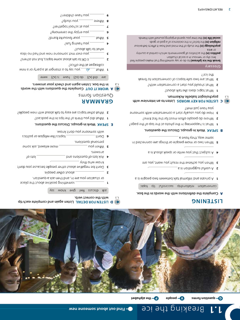 Language Hub Pre-Intermediate Student S Book Unit 1-3 | PDF