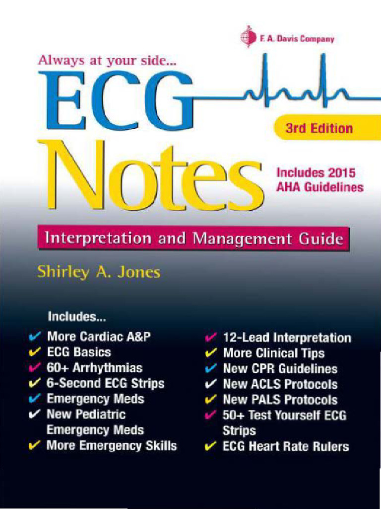 《ECG Notes Interpretation and Management Guide》 | PDF | Heart Valve ...