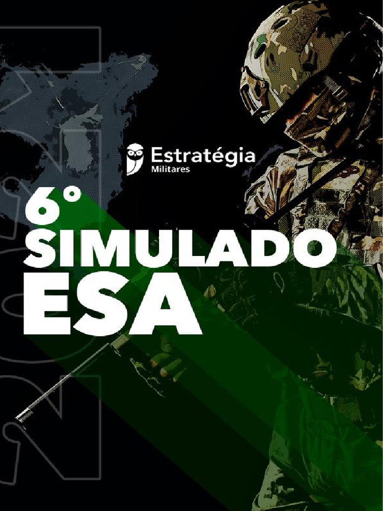 6º-Simulado-ESA-Estratégia-Militares | PDF | Solidão | Drogas