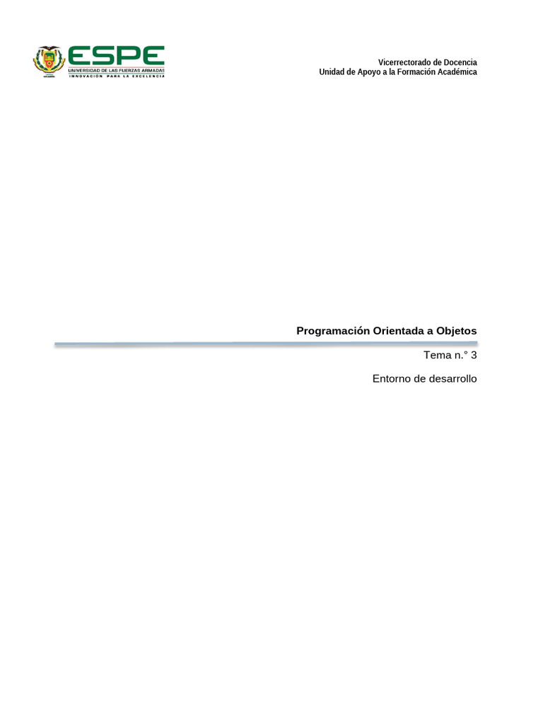 Tema3 Entornos de Desarrollo | PDF | Entorno de desarrollo integrado ...