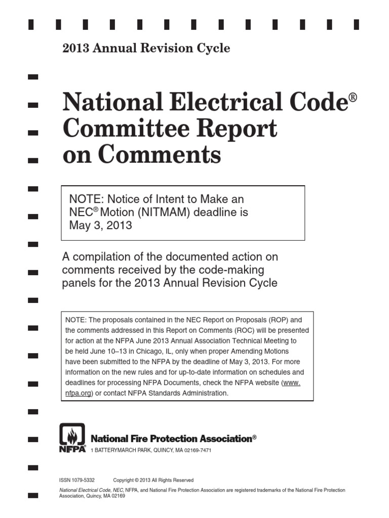 National Electric Code | PDF | Electrical Wiring | Electrical Connector