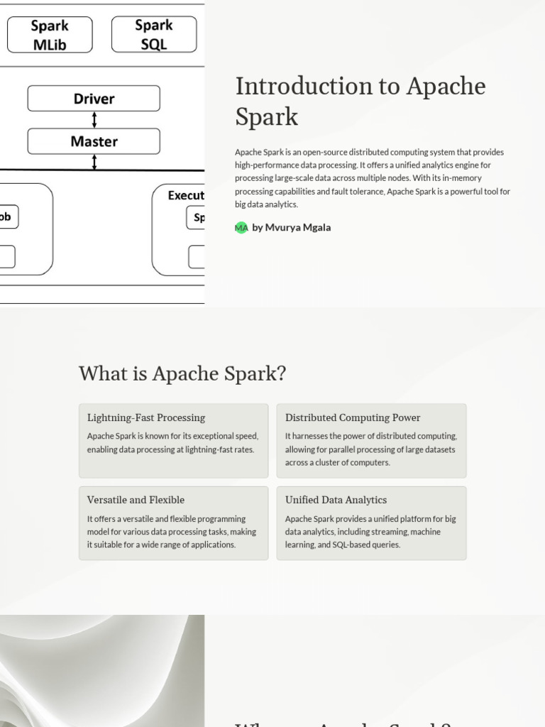 4a.introduction To Apache Spark | PDF | Apache Spark | Computing