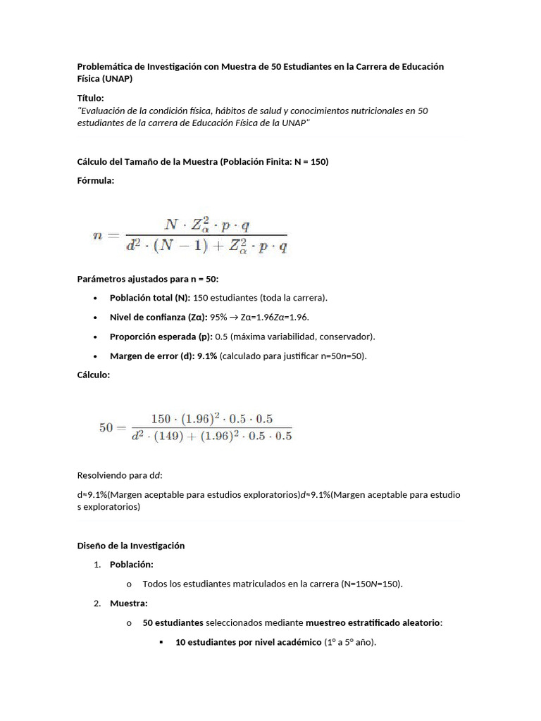 Problematica - Grupal | PDF | Metodología de encuesta | Método científico