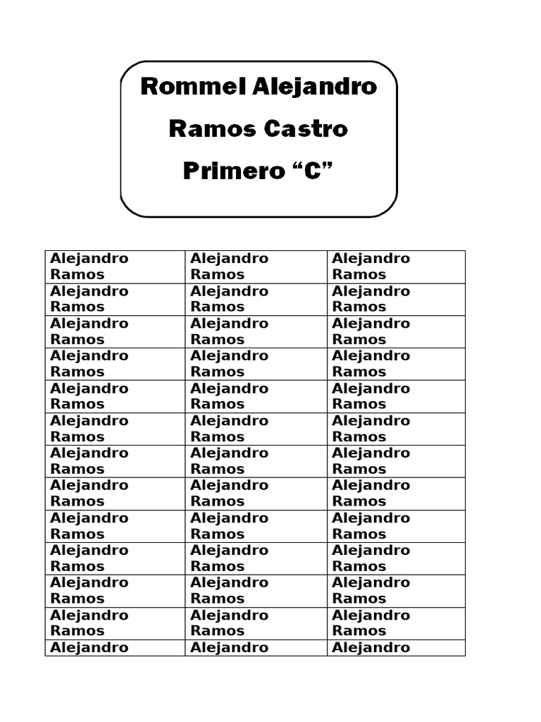 Alejandro Ramos C | PDF