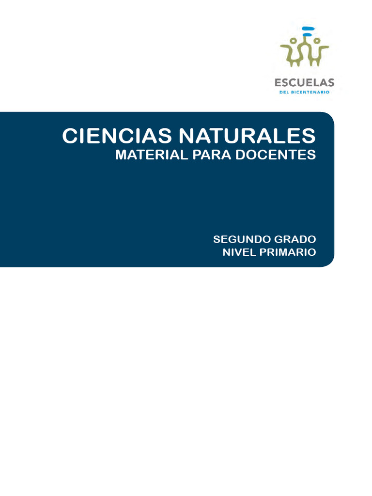 Cuadernillo-2do - Cs Nat PDF | PDF | Enseñando | Experimentar