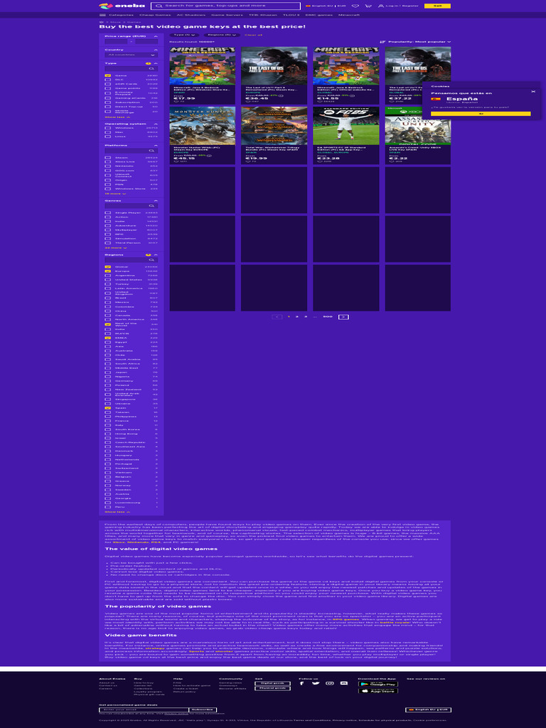 Game Keys - PC Keys - CD Keys - Console Game Keys | PDF | Video Games ...