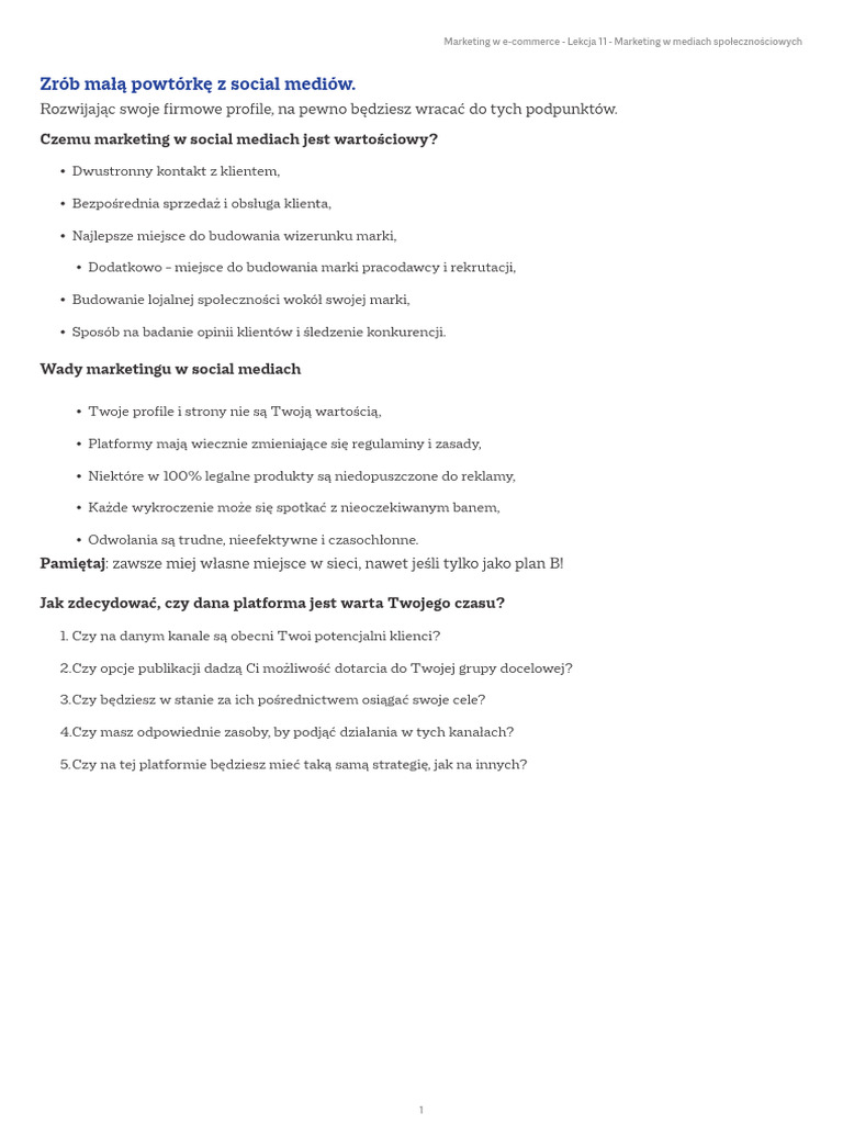 Biznes Online 11 | PDF