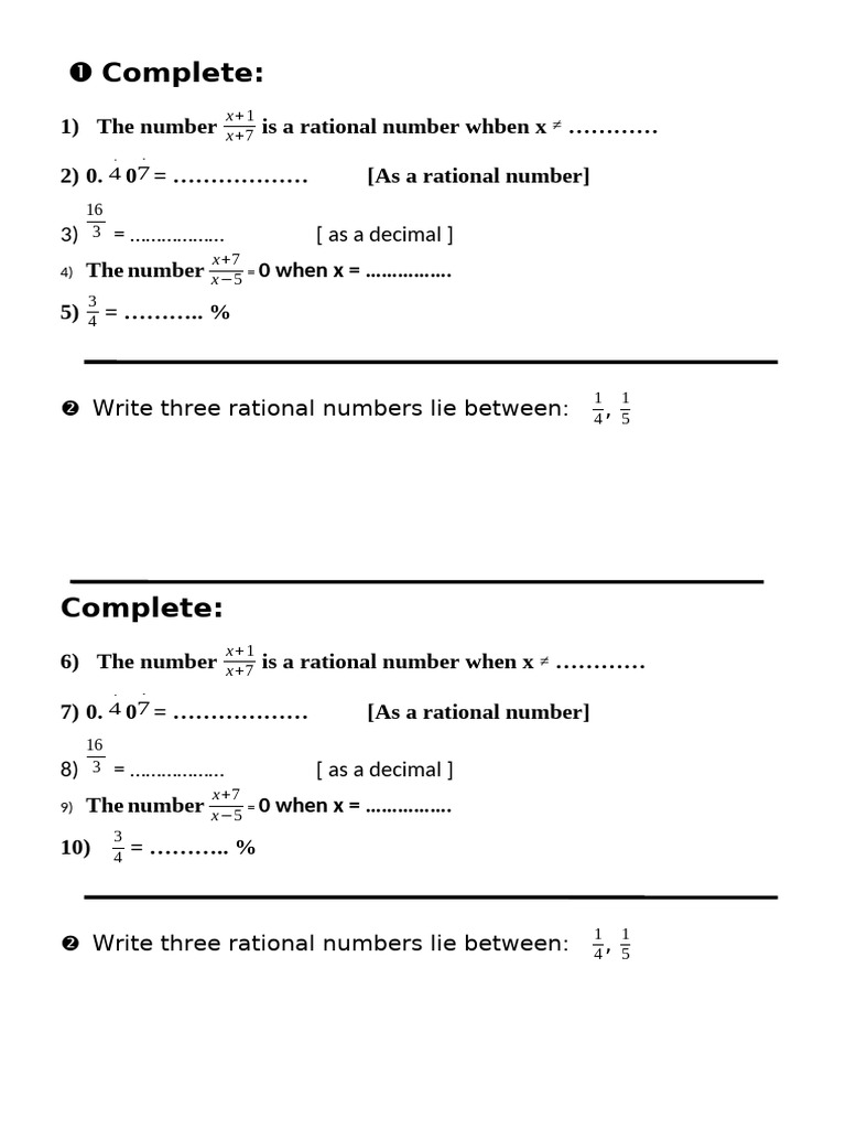 Small Tests | PDF