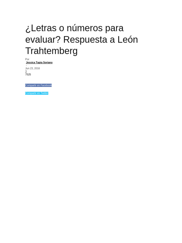 Letras o Números para Evaluar | PDF | Evaluación | Enseñando