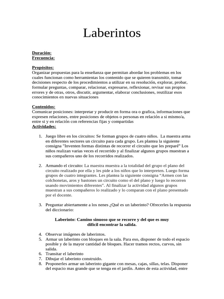 Laberintos | PDF | Laberinto