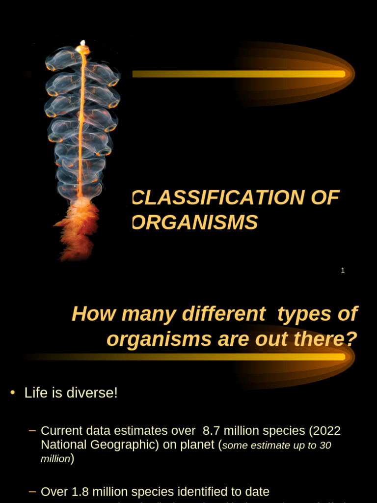Bio 130 Unit 2-SP 2023-Classification | PDF | Eukaryotes | Life Sciences