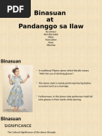 Pandanggo sa Ilaw: Origins and Significance | PDF | Dances | Performing ...
