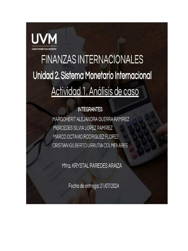 A1 Eq7 | PDF | Tipo de cambio | Bancos