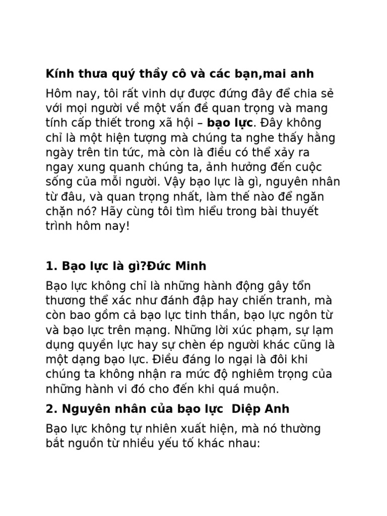 thuyết trình gdcd | PDF