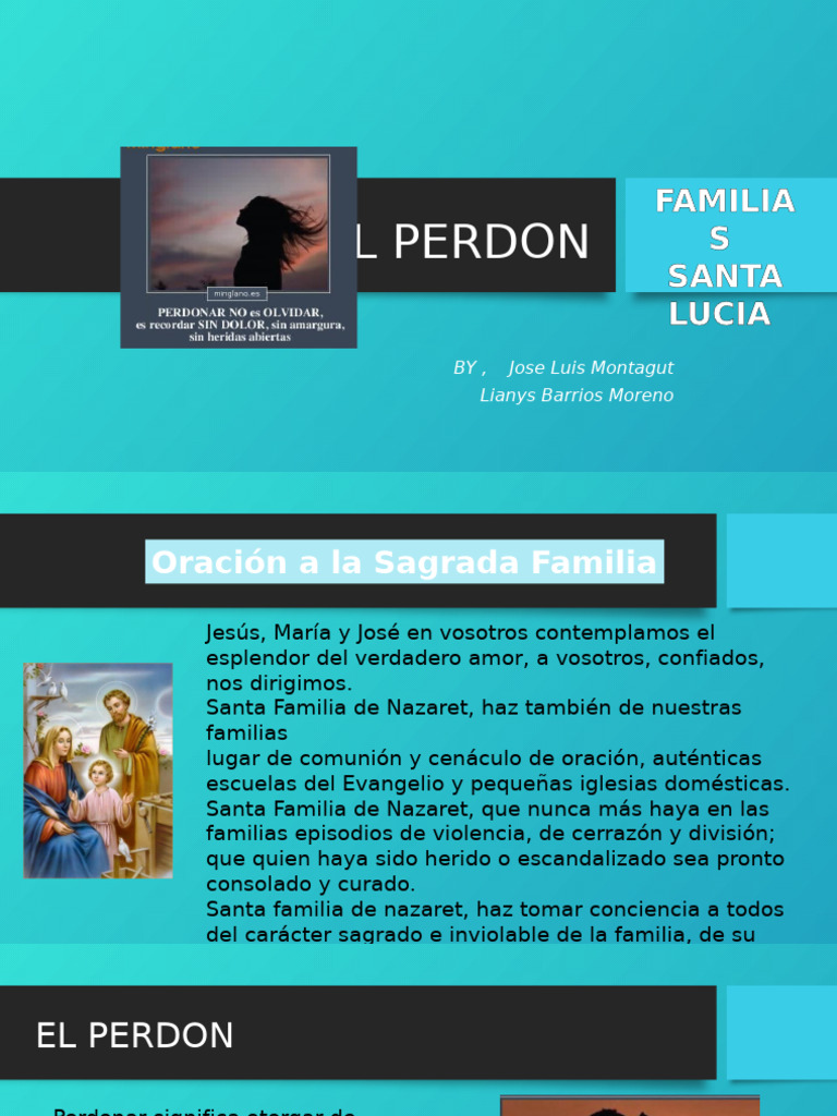 El Perdon | PDF | Perdón | Oración