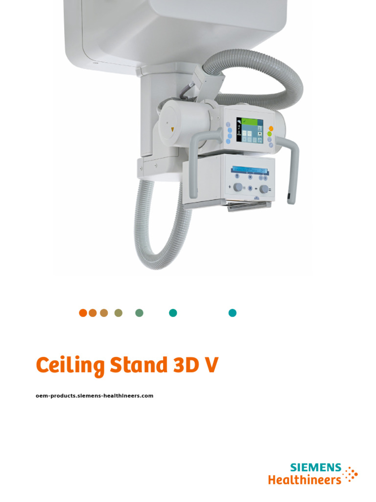 Siemens Healthineers - Data Sheet - Ceiling Stand 3D V - Version2022 06 ...