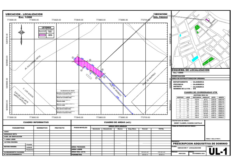 Plano de Ubicacion - Localizacion - Plotear - A3-Matriz | PDF
