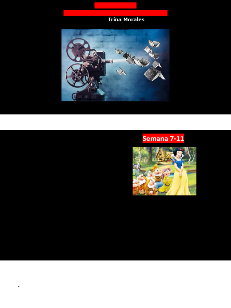 Clase Semana 6-7el Cine Como Proceso Semiótico | PDF | Semiótica