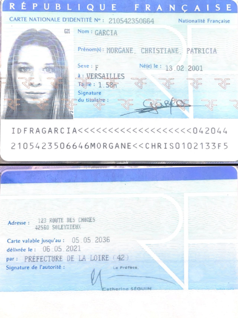 Pièce Identité | PDF