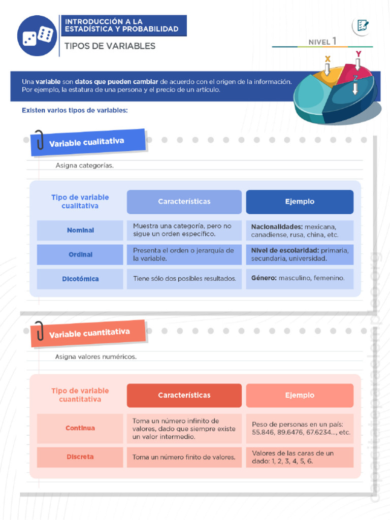 Tipos de Variables | PDF