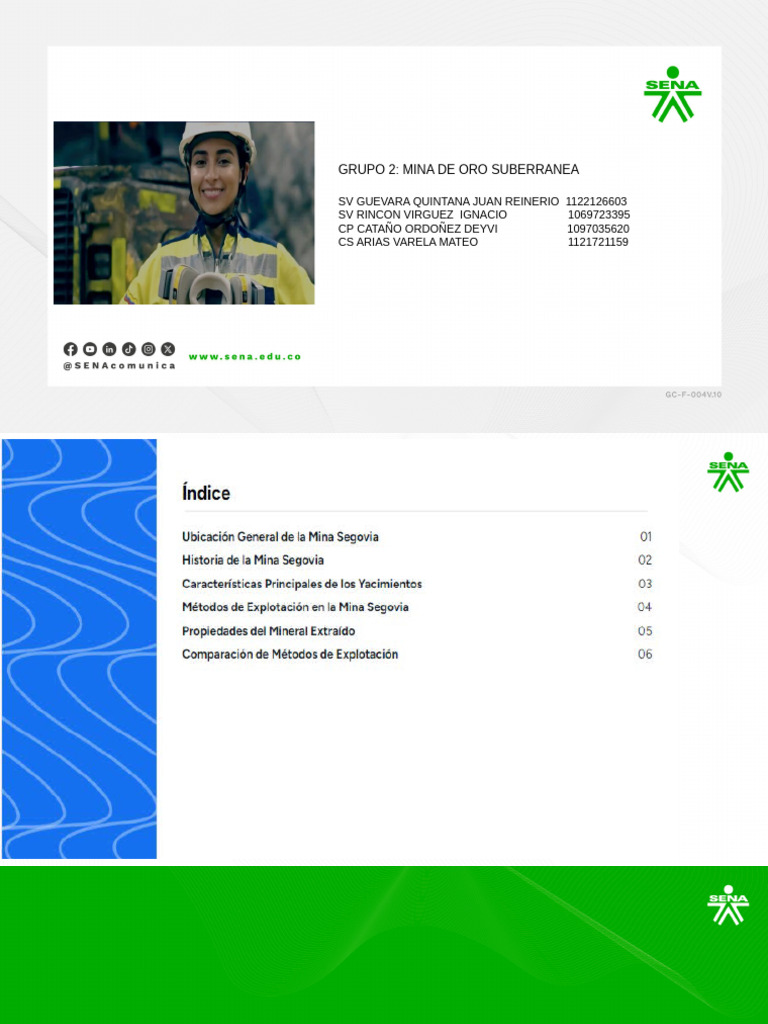 ARIS MINING SEGO-ORO SUBTERRANEO | PDF