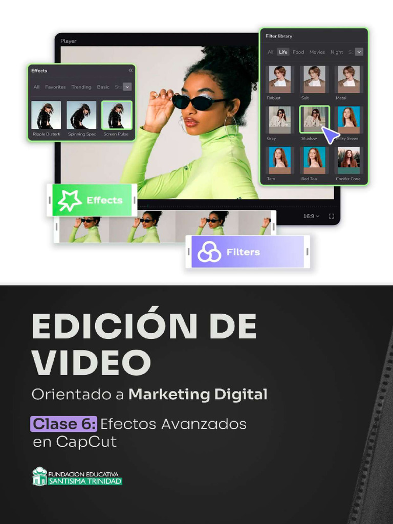 C6 B1 - Efectos Avanzados en CapCut | PDF | Inteligencia artificial | Inteligencia (IA) y semántica