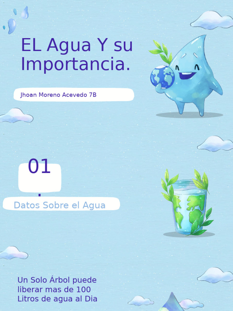 Importancia del Agua para la Vida | PDF