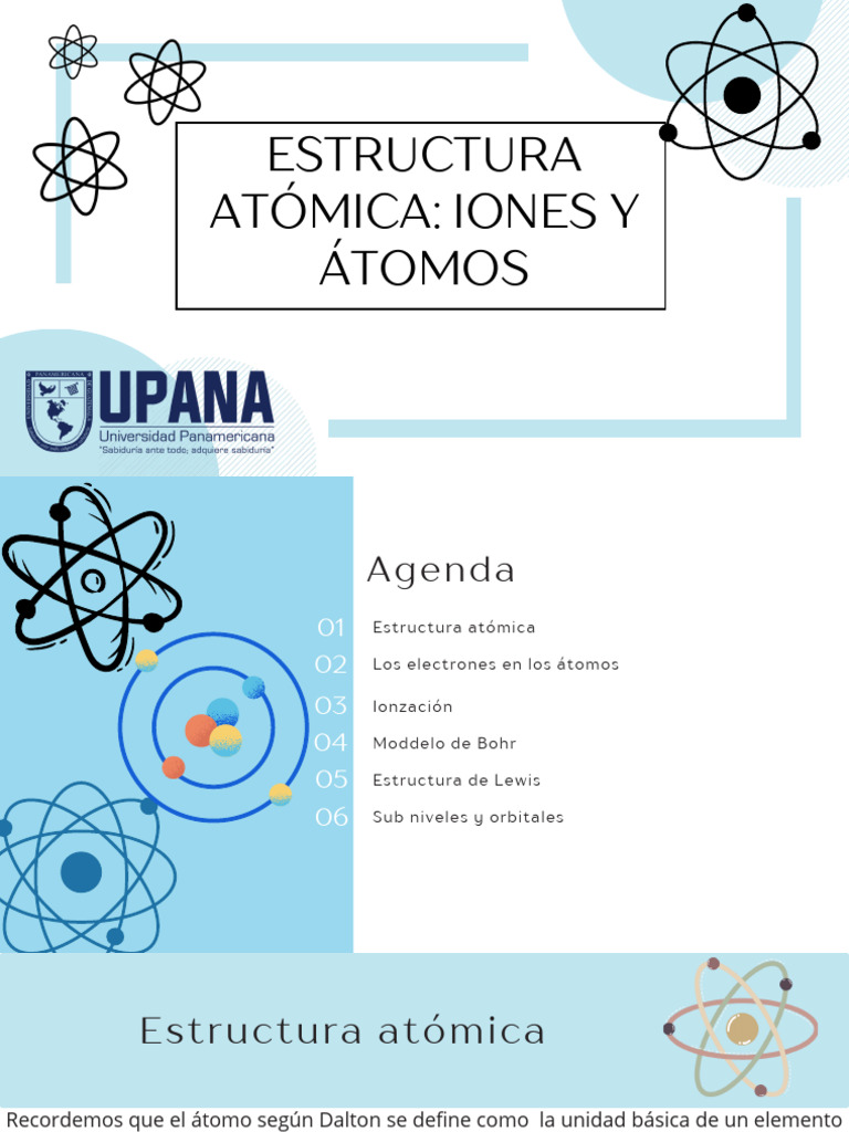 Estructura del átomo y electrones | PDF | Configuración electronica ...